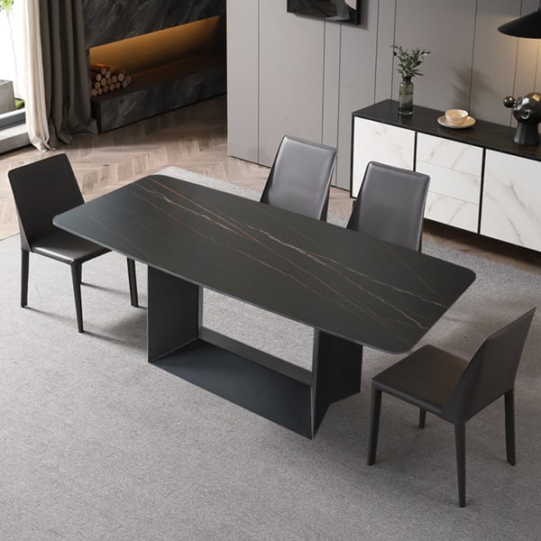 Slim Modern Hallway Dining Table – Indian Nest