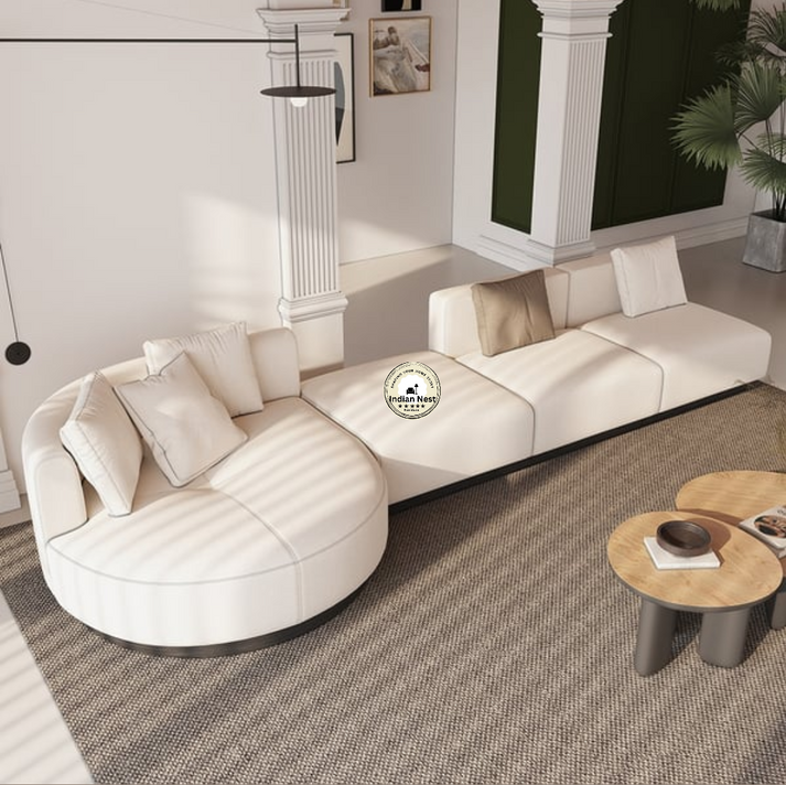 Opal Round Moveable Sofa Set – Indian Nest